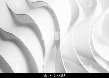 Waves elements white background, abstract Stock Photo - Alamy
