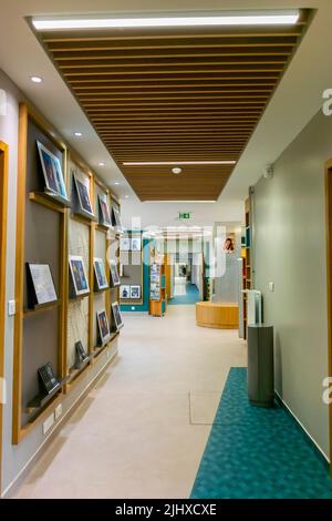 Bobigny, France, French Public Hospital, Avicenne, Inside, Empty Hall ...