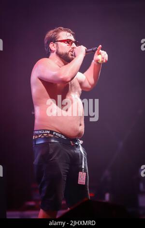 Nello Taver, stage name of Vincenzo Siciliano during the Italian singer ...