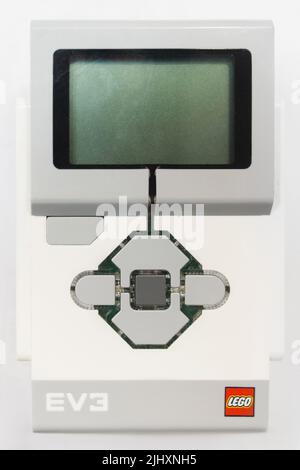 Lego Eve robotics mechatronics assembly concept Stock Photo - Alamy