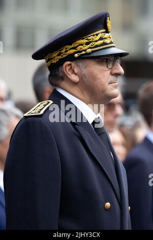 Newly-appointed Paris police prefect Laurent Nunez attend a handover ...