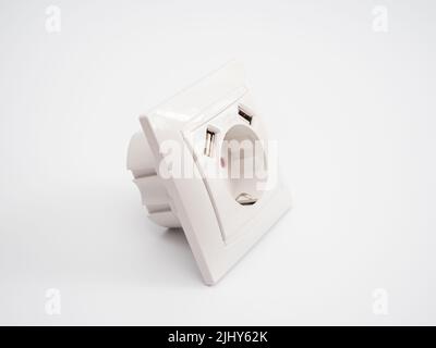 Universal European standard 220 volt socket with two usb connectors for ...
