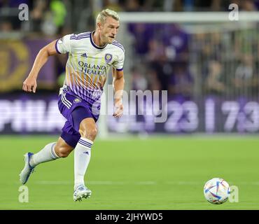 ORLANDO, FL - JULY 20: Orlando City defender Rodrigo Schlegel (15 ...