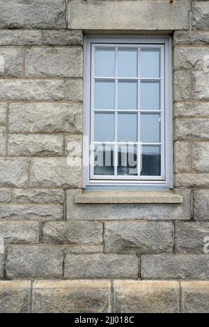 Closeup of concrete building. creative Architecture abstract with ...