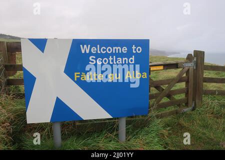 Anglo-Scottish border. English Northern frontier. Scottish Southern ...