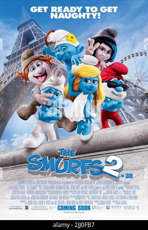 HACKUS, VANITY, VEXY, CLUMSY, PAPA, SMURFETTE POSTER, THE SMURFS 2 ...
