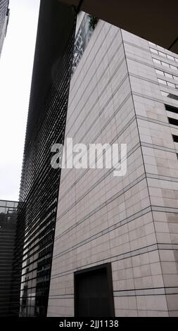 Modern Building with structural design Rosewood Hotel Bangkok Thailand ...