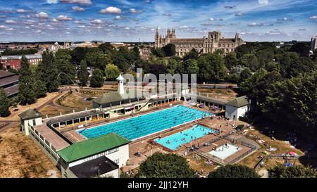 Once the heatwave started, all of the available spaces were quickly ...