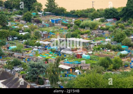 Aerial image of Clifton captured from the roof of Southchurch Court ...