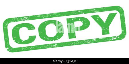 COPY text written on green round stamp sign Stock Photo - Alamy