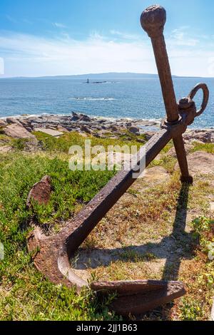Views of the small town of Portoscuso on Sardinia island, Italy Stock ...