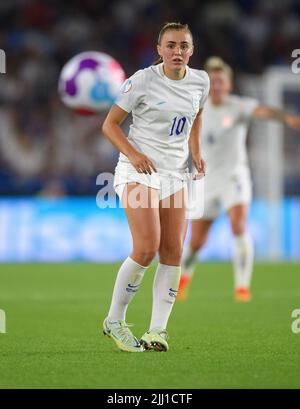 England's Georgia Stanway during the UEFA Women's Nations League ...