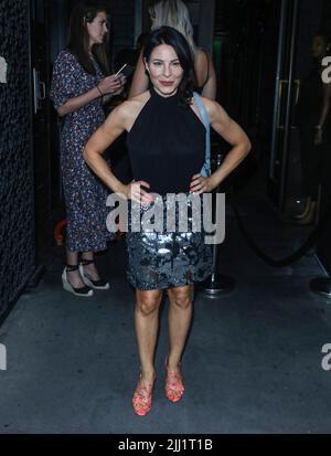 Lucrezia Millarini seen attending the ITV Palooza 2025 at the Barbican ...
