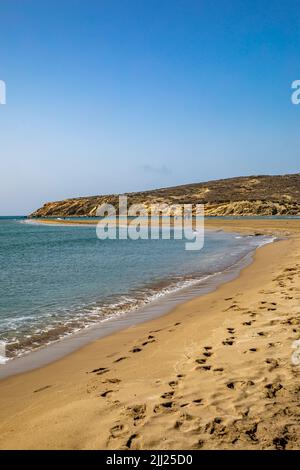 Macheria beach on Rhodos island, Dodecanese islands Stock Photo - Alamy