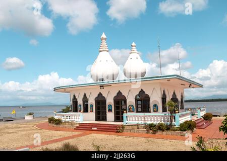 Carapichaima, Trinidad and Tobago - July 22 2022: The Hindu Temple in ...