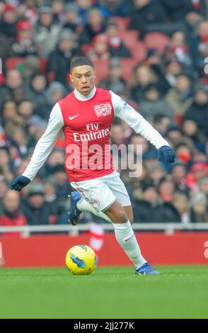 ALEX OXLADE-CHAMBERLAIN ENGLAND ARSENAL ENGLAND & ARSENAL WEMBLEY ...