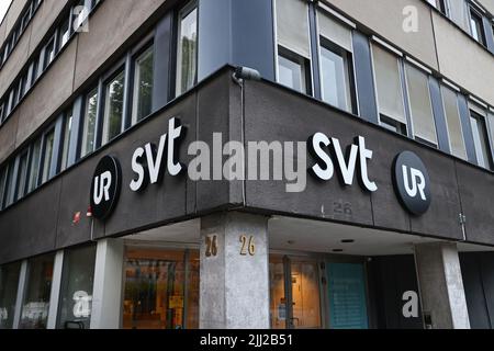 Sveriges Television AB in the city of Stockholm, Sweden Stock Photo - Alamy