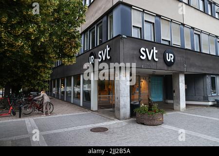Sveriges Television AB in the city of Stockholm, Sweden Stock Photo - Alamy