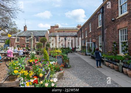 Lytham Hall Café & Tearoom, Lytham Hall, 18th-century Georgian country ...