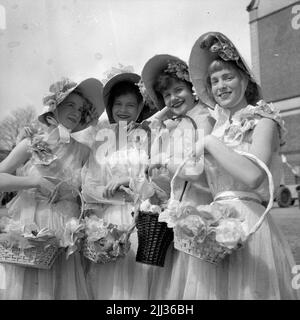 Parade, Children's Day train, May 22, 1965 Stock Photo - Alamy