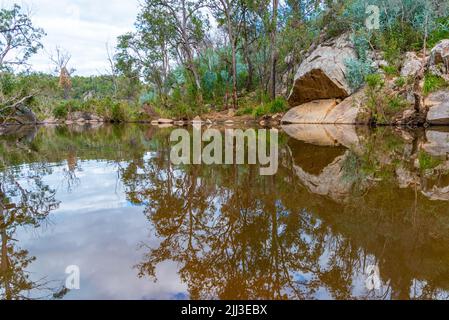 Stunning Australian bush landscape at Crows Nest Falls, Queensland ...
