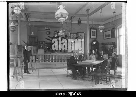 The Auction Chamber, Interior Stock Photo - Alamy