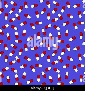 Medicine seamless pills pattern for kids and wrapping paper and clothes ...