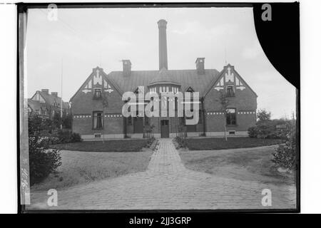 Epidemic Hospital, two -storey hospital building in red brick Stock ...