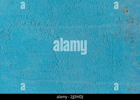 Blue old paint on metal surface texture steel background abstract ...