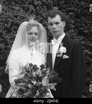 Pentecostal wedding. May 19, 1959 Stock Photo - Alamy