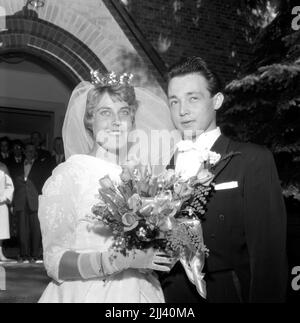Wedding. June 22, 1959 Stock Photo - Alamy