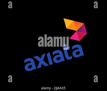 Axiata Group, Logo, Black background Stock Photo - Alamy