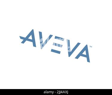 Aveva, Logo, White background Stock Photo - Alamy