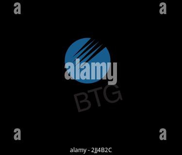 BTG plc, Logo, Black background Stock Photo - Alamy