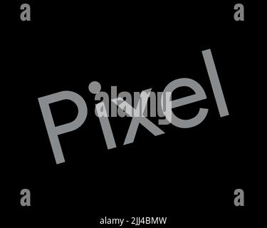 Google Pixel, Logo, Black background Stock Photo - Alamy