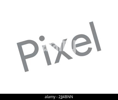 Google Pixel, Logo, White background Stock Photo - Alamy