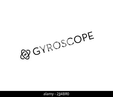 Gyroscope software, Logo, White background Stock Photo - Alamy