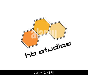 HB Studios, Logo, White background Stock Photo - Alamy