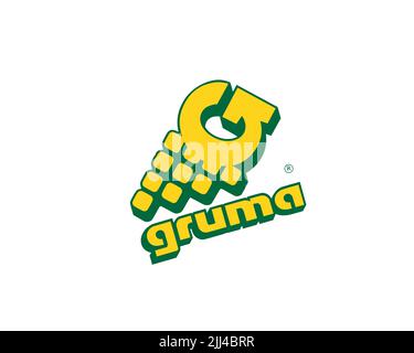 Gruma, Logo, White background Stock Photo - Alamy