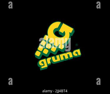 Gruma, Logo, Black background Stock Photo - Alamy