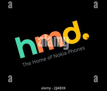 HMD Global, Logo, Black background Stock Photo - Alamy