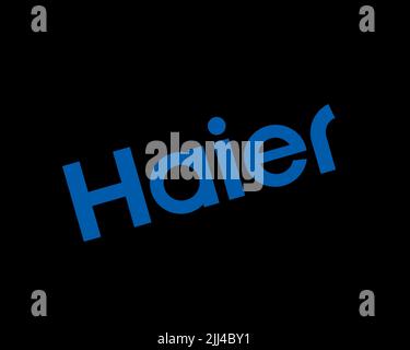 Haier, Logo, Black background Stock Photo - Alamy