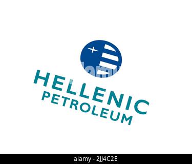 Petroleum, Hellenic Petroleum Hellenic Petroleum, Logo, White background, Brand name Stock Photo ...
