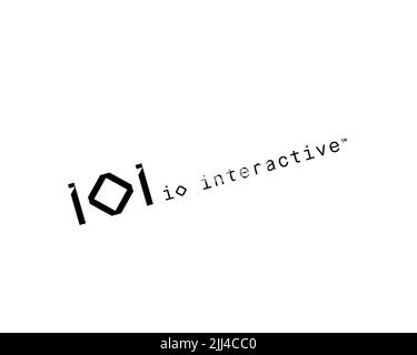 IO Interactive, Logo, White background Stock Photo - Alamy