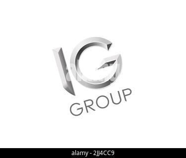 IG Group, Logo, White background Stock Photo - Alamy