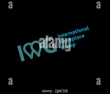 IWG plc, Logo, Black background Stock Photo - Alamy