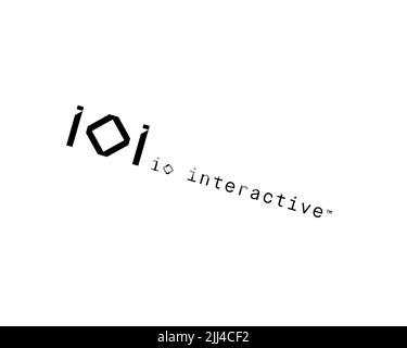 IO Interactive, Logo, White background Stock Photo - Alamy