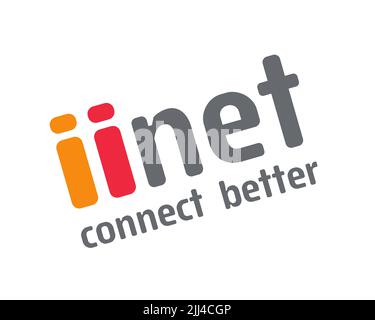 IiNet, Logo, White background Stock Photo - Alamy