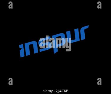 Inspur, Logo, Black background Stock Photo - Alamy