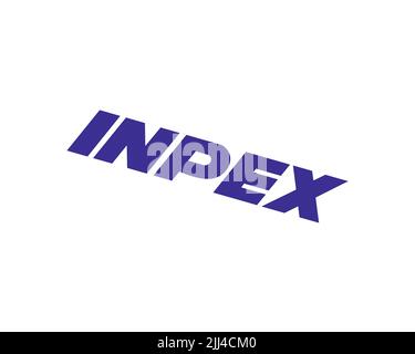 Inpex, rotated logo, white background Stock Photo - Alamy